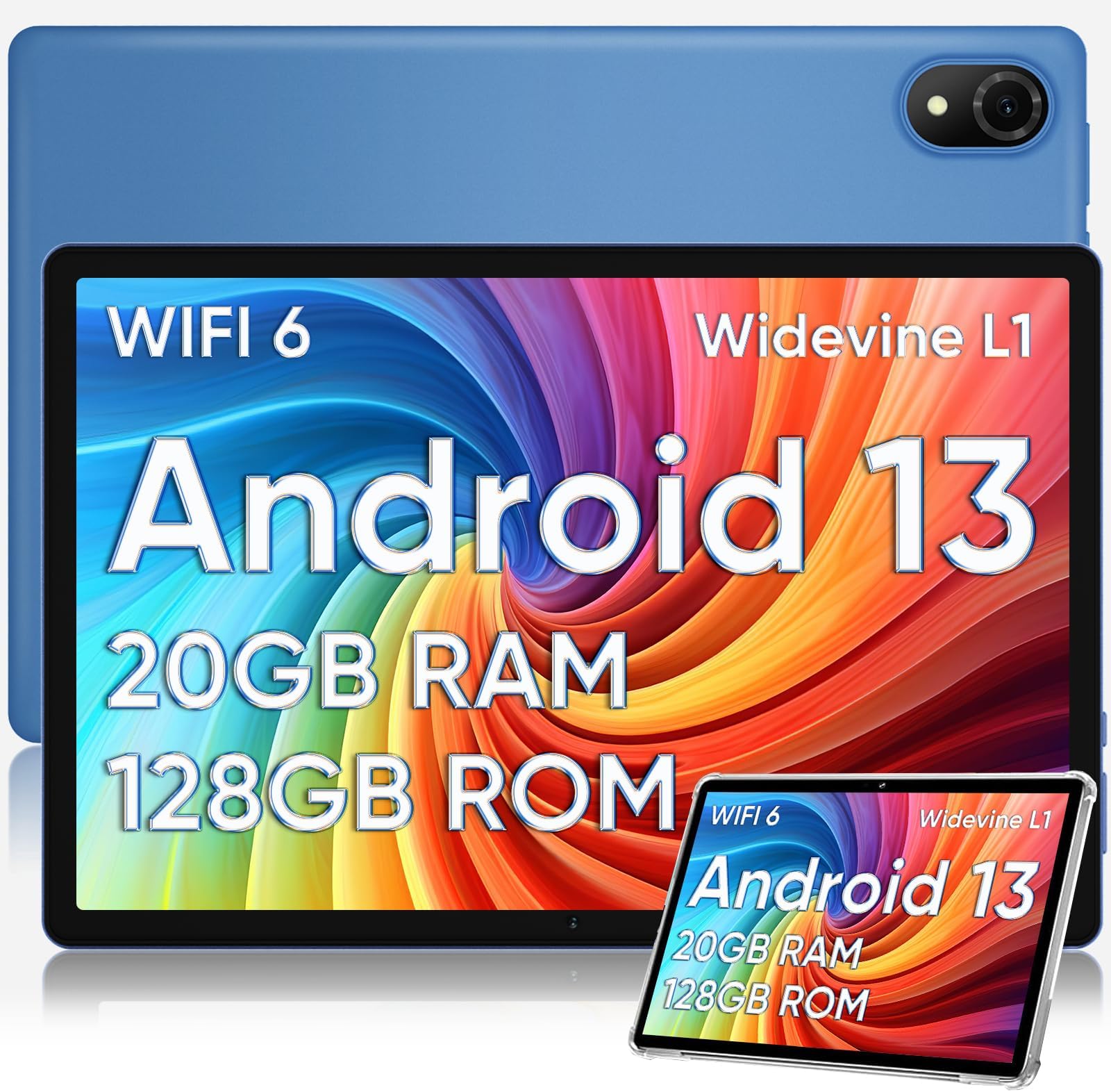 DOOGEE U10 PRO Tablets 10 Inch Android 13 Tablet 20GB RAM 128GB ROM(TF ...