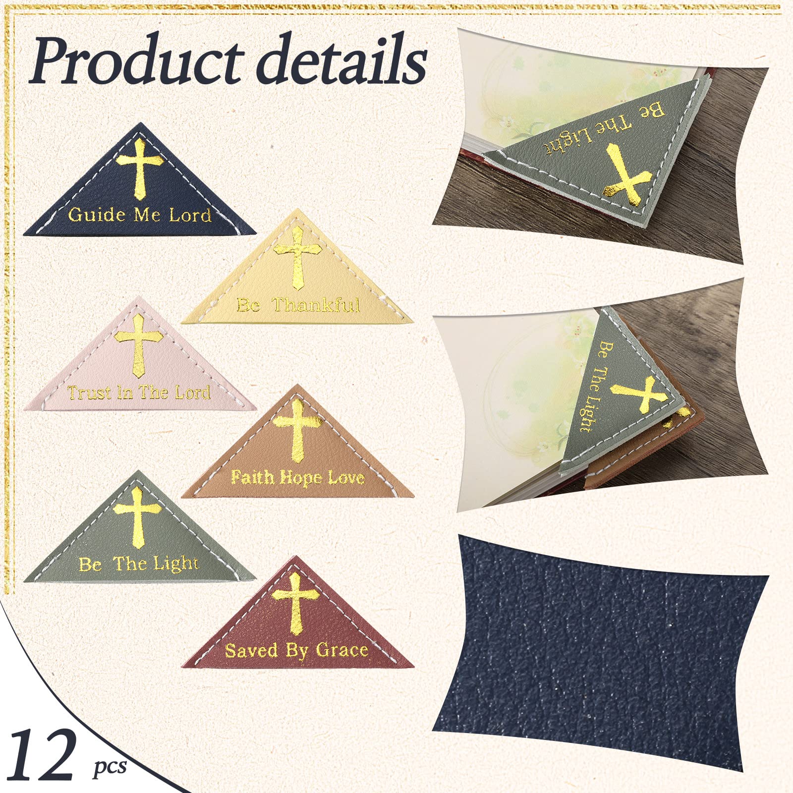 Snapklik.com : 12 Pcs Christmas Bible Verse Bookmark Christian Gifts ...
