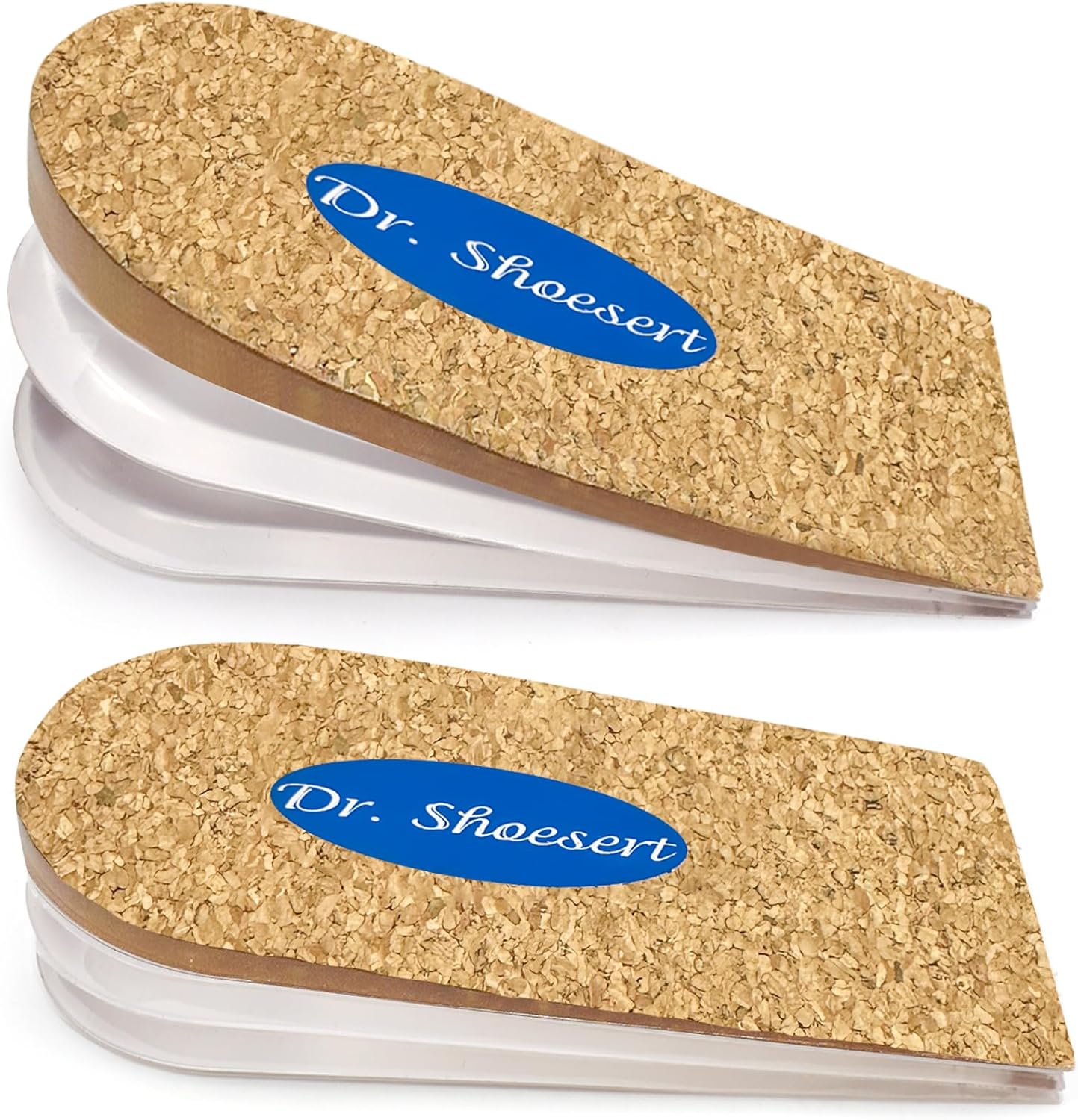 Amazon.com: Dr. Shoesert 3 Layers Adjustable Heel Lift Inserts ...