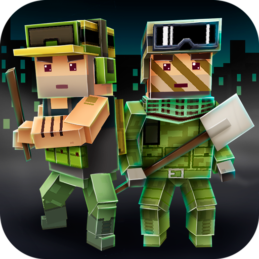 Abandoned Pixel City Exploration: Open World Survival Game | Blocky ...