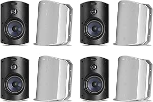 Amazon.com: Polk Audio Atrium 6 Outdoor Speakers with Bass Reflex ...