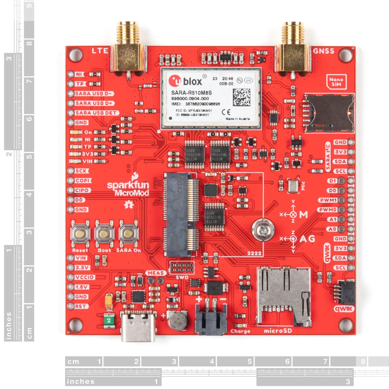 Teensy 4.1 Jual SparkFun 1 MicroMod Teensy ARM Cortex-M7 Processor ...