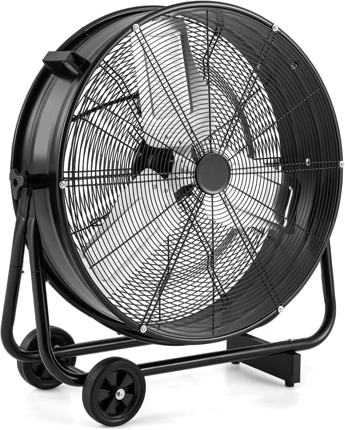 Amazon.com: COSTWAY 24" Industrial Drum Fan, 3 Speeds Portable ...
