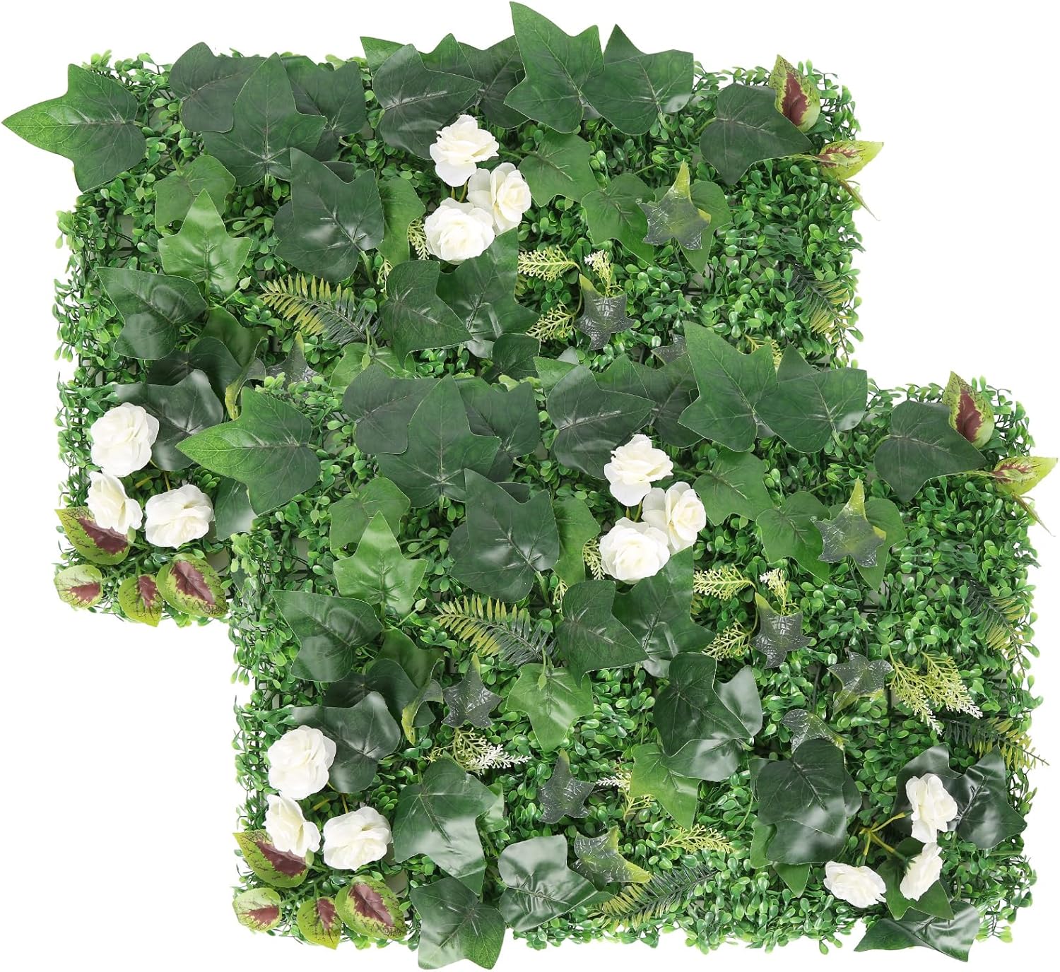 Amazon.com: SDEERIT Greenery Wall,6pcs 16”x24”Boxwood Panels Greenery ...