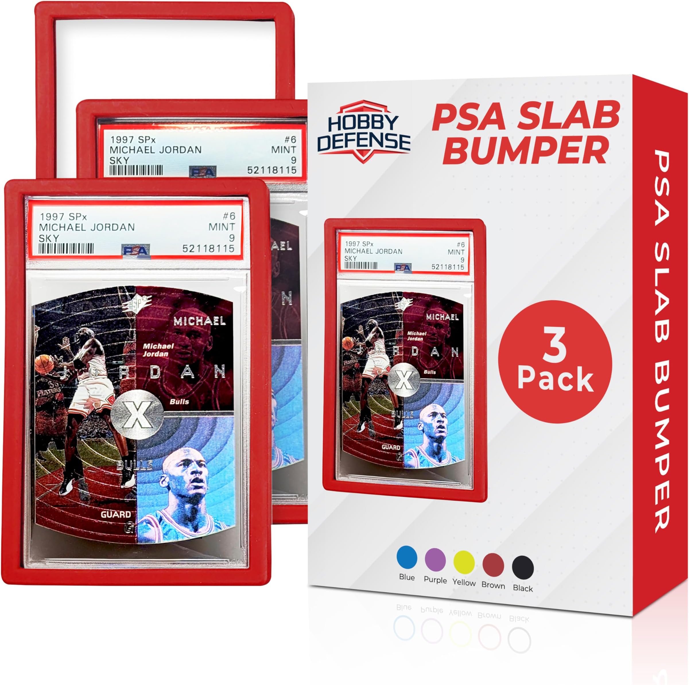 Amazon.com: The Hobby Lair Bumper Guard for PSA Graded Cards ONLY ...