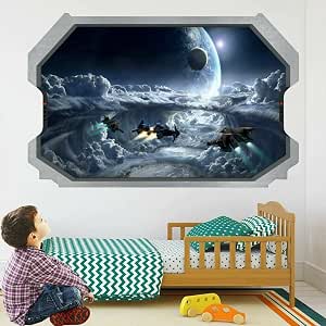 Amazon.com: Star Citizen Starship 3D Wall Art Sticker Decal Poster Kids ...
