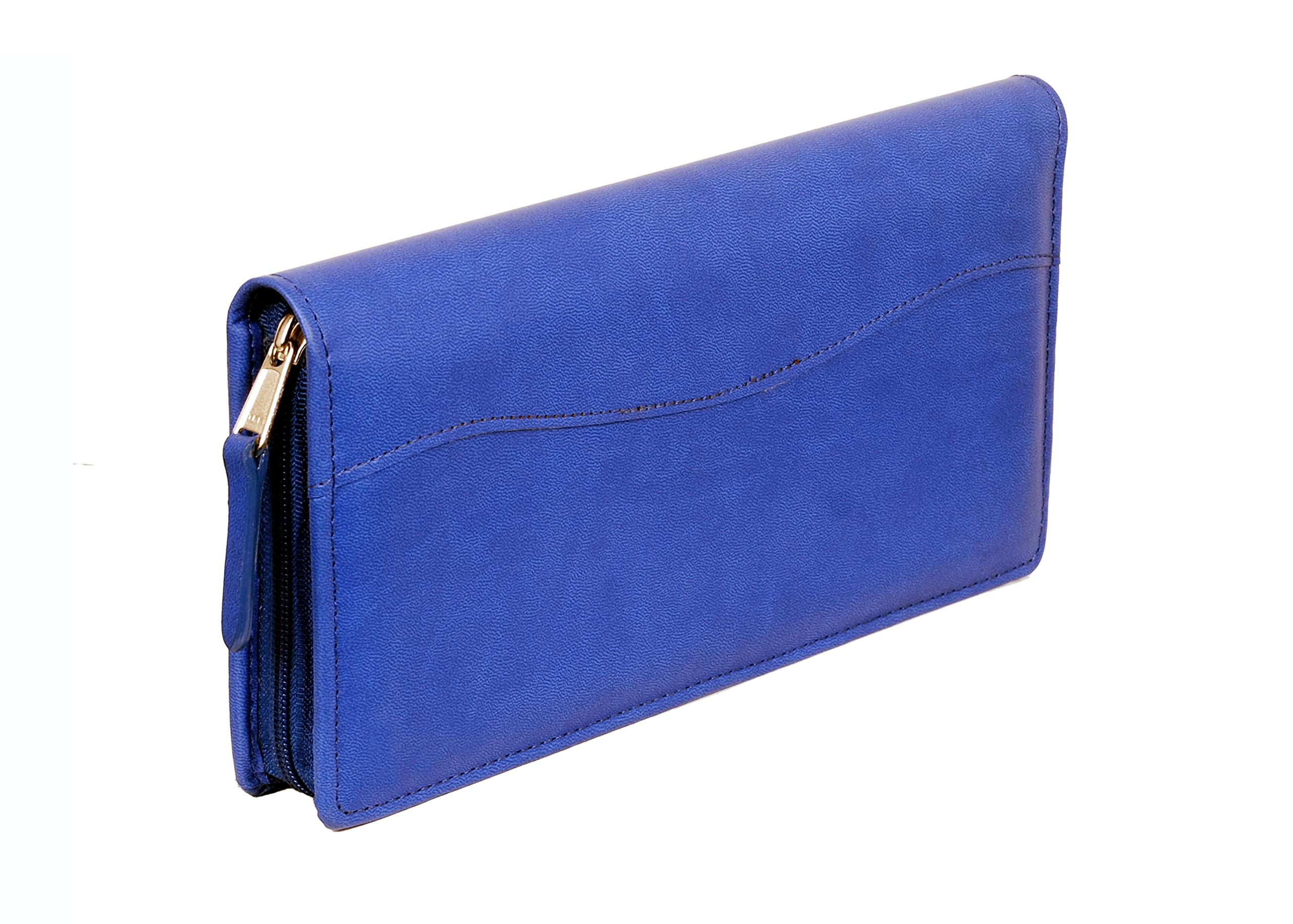 Sukeshcraft Unisex Cheque Book Holder for 100 Cheque Leaf/Passbook(Blue ...