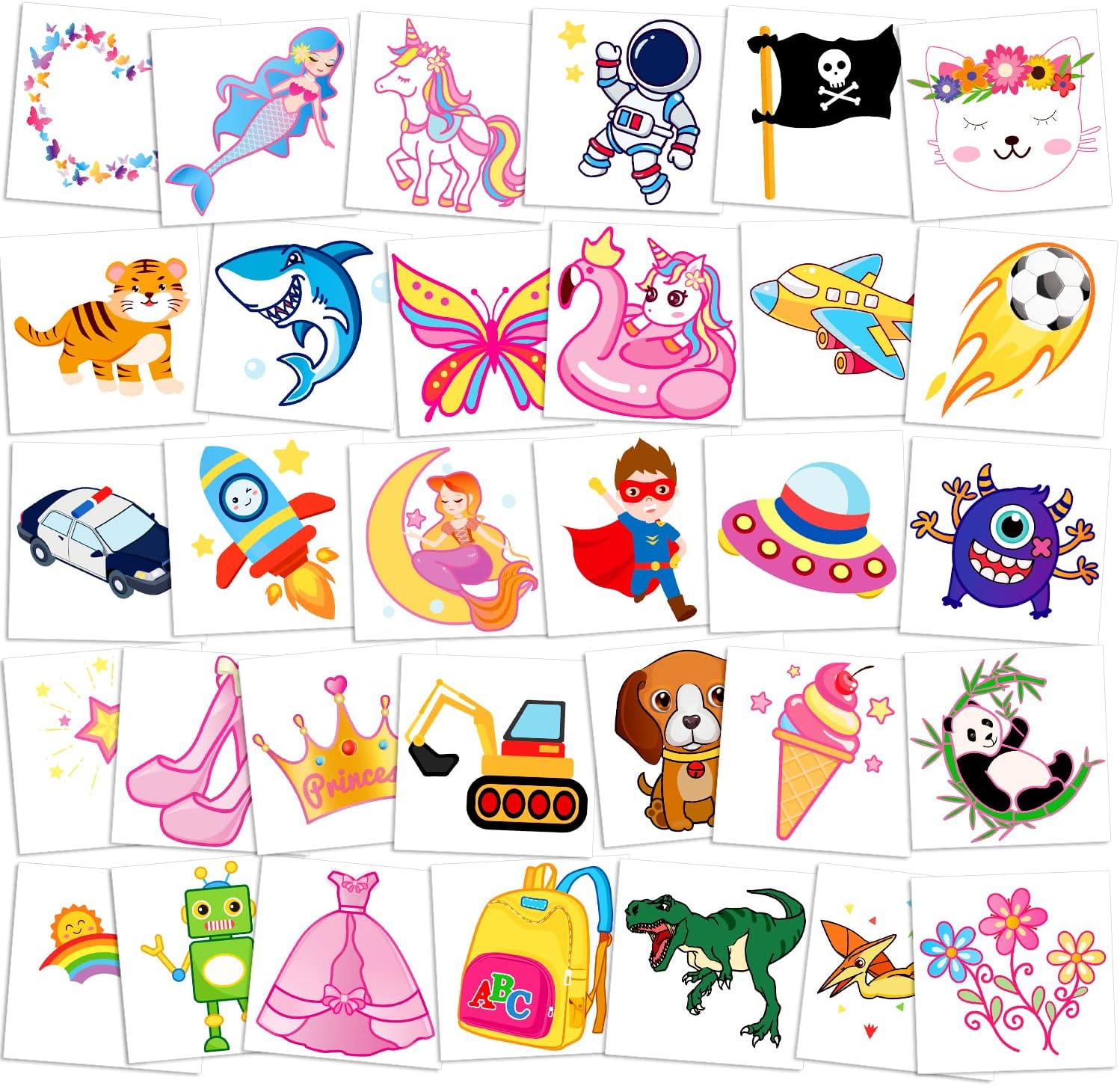 Amazon.com : CHARLENT 148 PCS Glitter Summer Fruit Temporary Tattoos ...