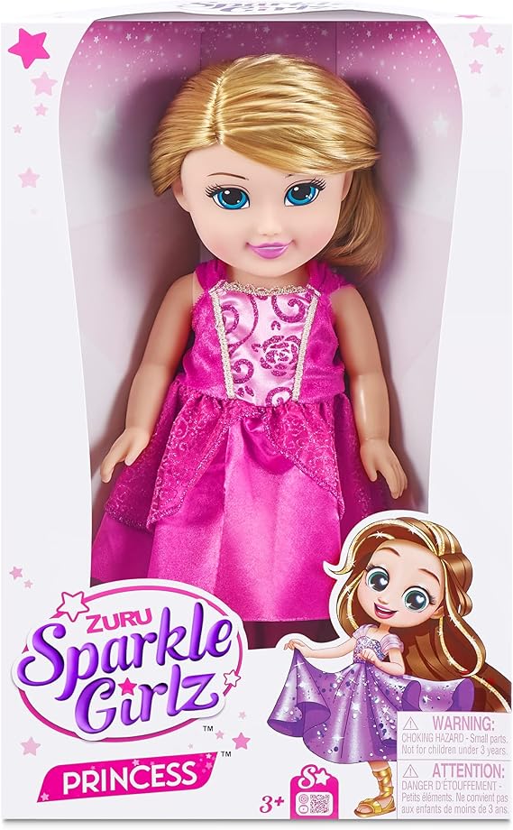 Amazon.com: Sparkle GIRLZ-DOLLS-13-Sparkle Tots Princess by ZURU : Toys ...