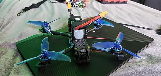 Amazon.com: FPVDrone 225mm FPV Racing Drone Frame Carbon Fiber 5 inch ...