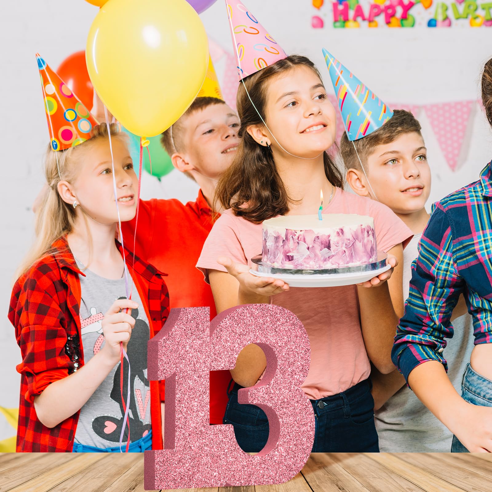 Snapklik.com : 13th Birthday Decorations For Girls,13th Anniversary ...