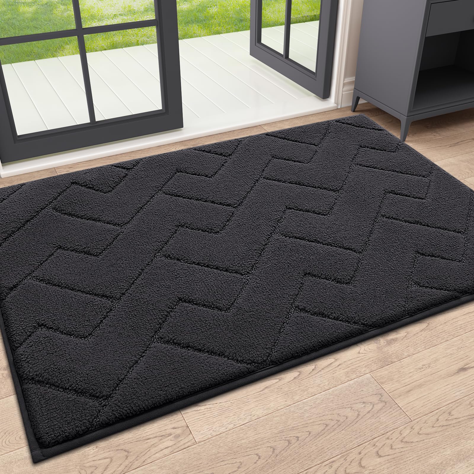 Amazon.com : OLANLY Indoor Door Mat, 36x24, Dirt Resistant and ...