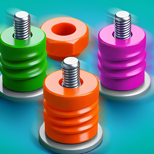 Nuts and Bolt Sort Puzzle Game - Color Sorting Game - App on Amazon ...