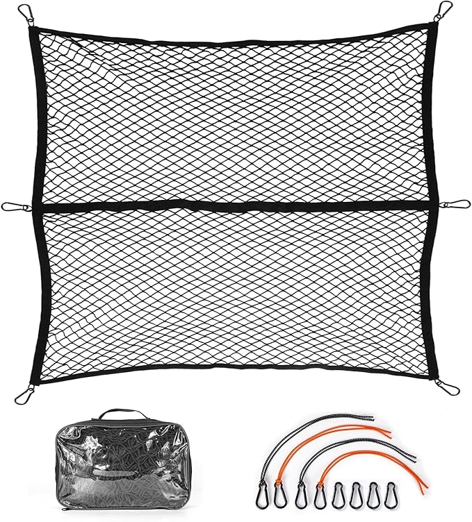 Amazon.com: JuyVerq Cargo Net for Pickup Truck Bed, Highly Elastic ...