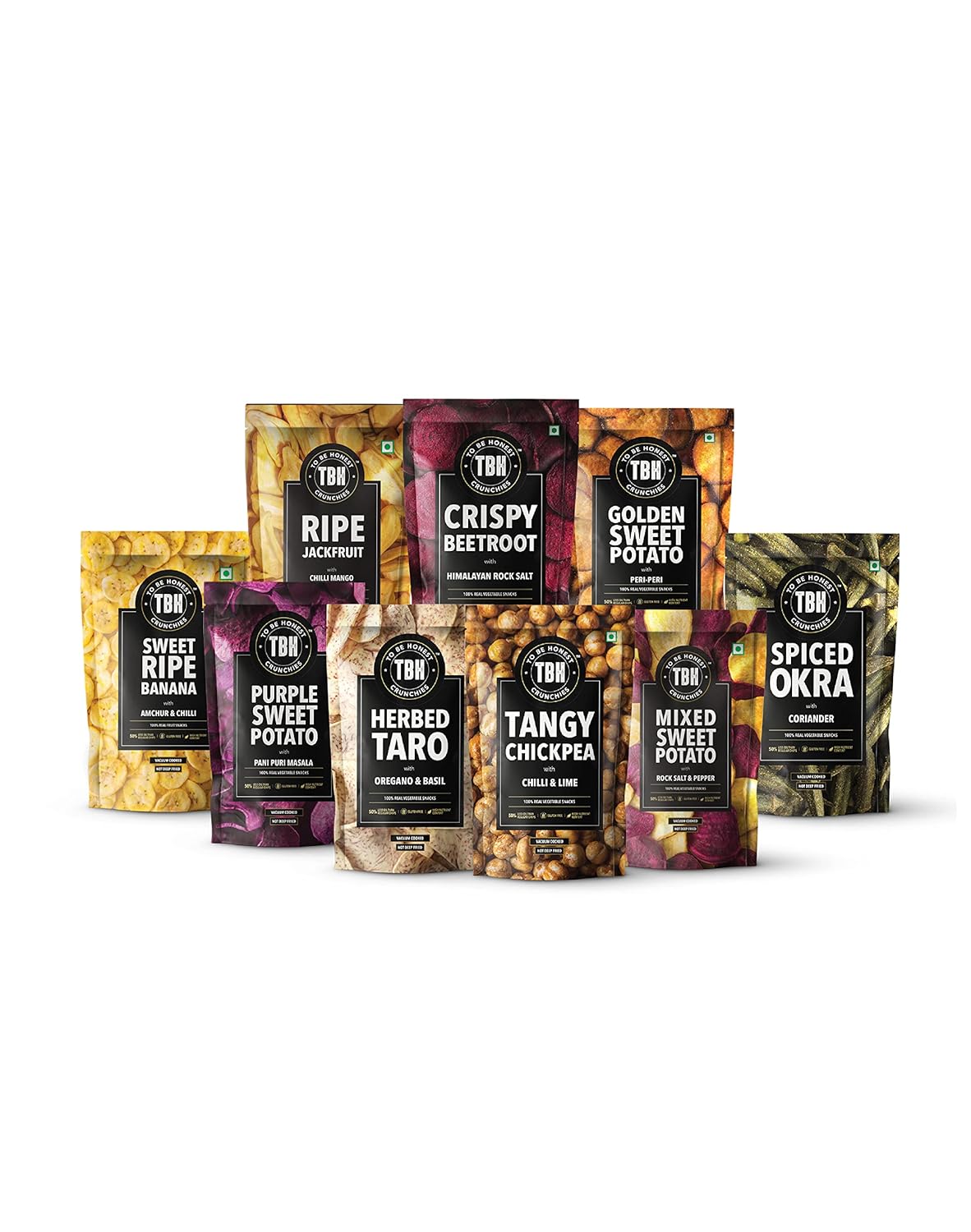 TBH - To Be Honest Assorted Vegetable & Fruit Chips | Gluten Free ...