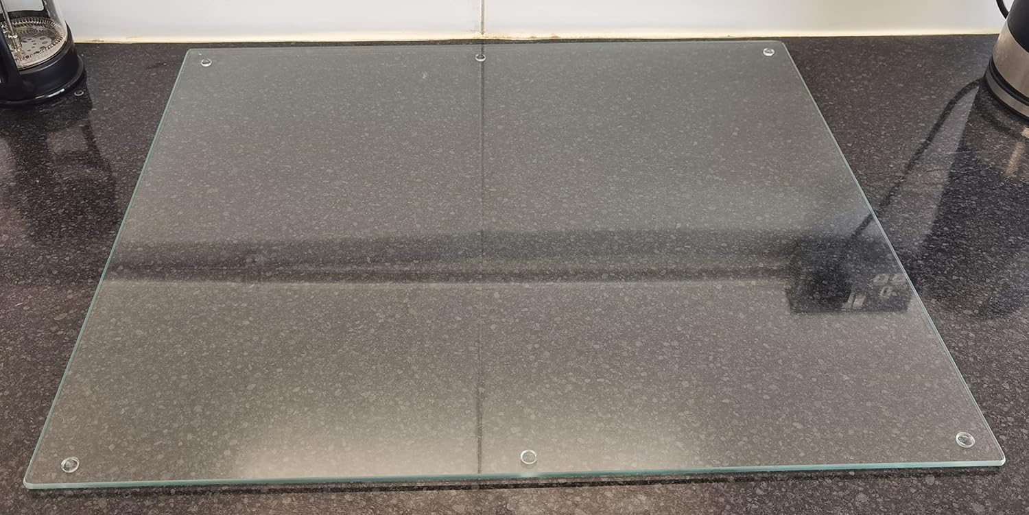 Biznest 52X60 Universal Hob Cover Plates Clear All Types of Cookers ...