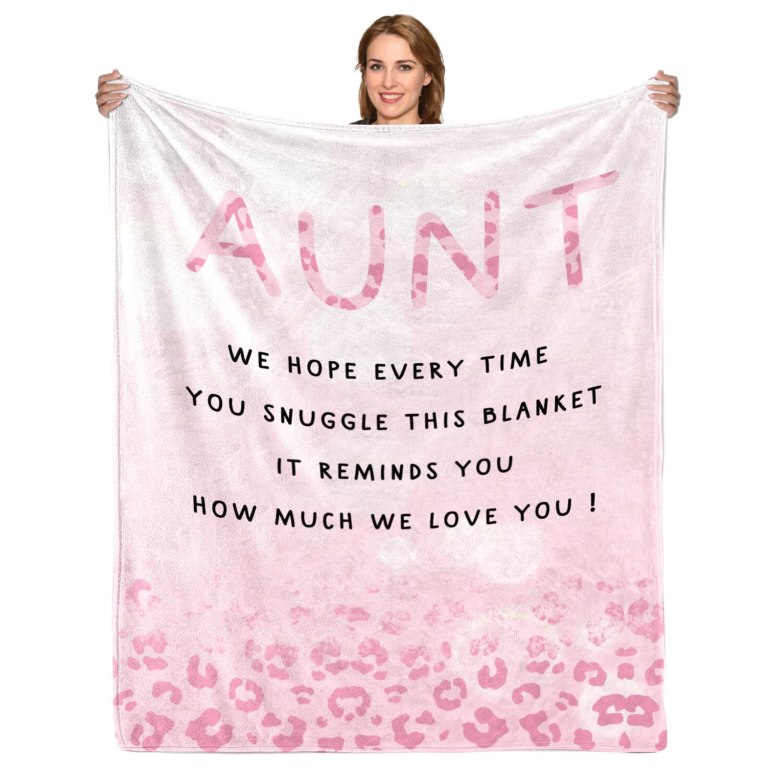 Birthday Gifts for Aunt Blanket, Auntie Gift Blanket, Best Auntie ...