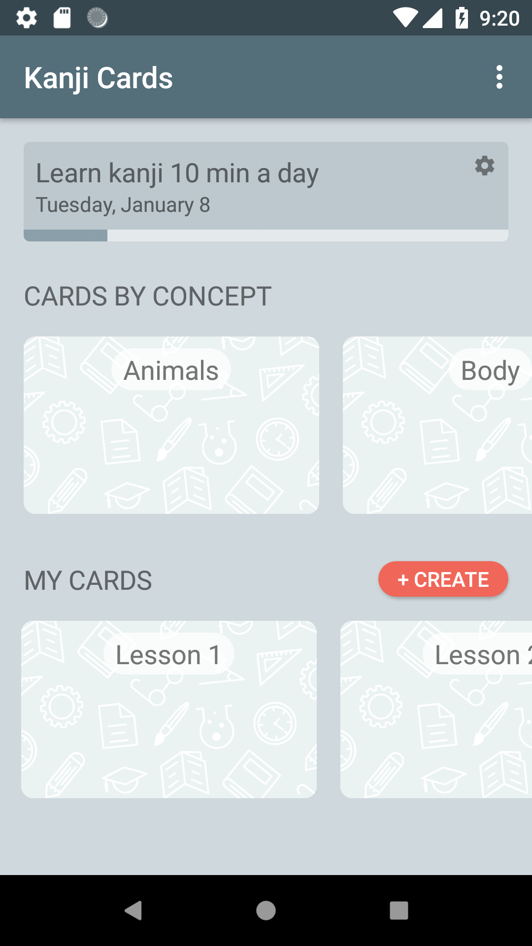 Kanji Cards - App on Amazon Appstore