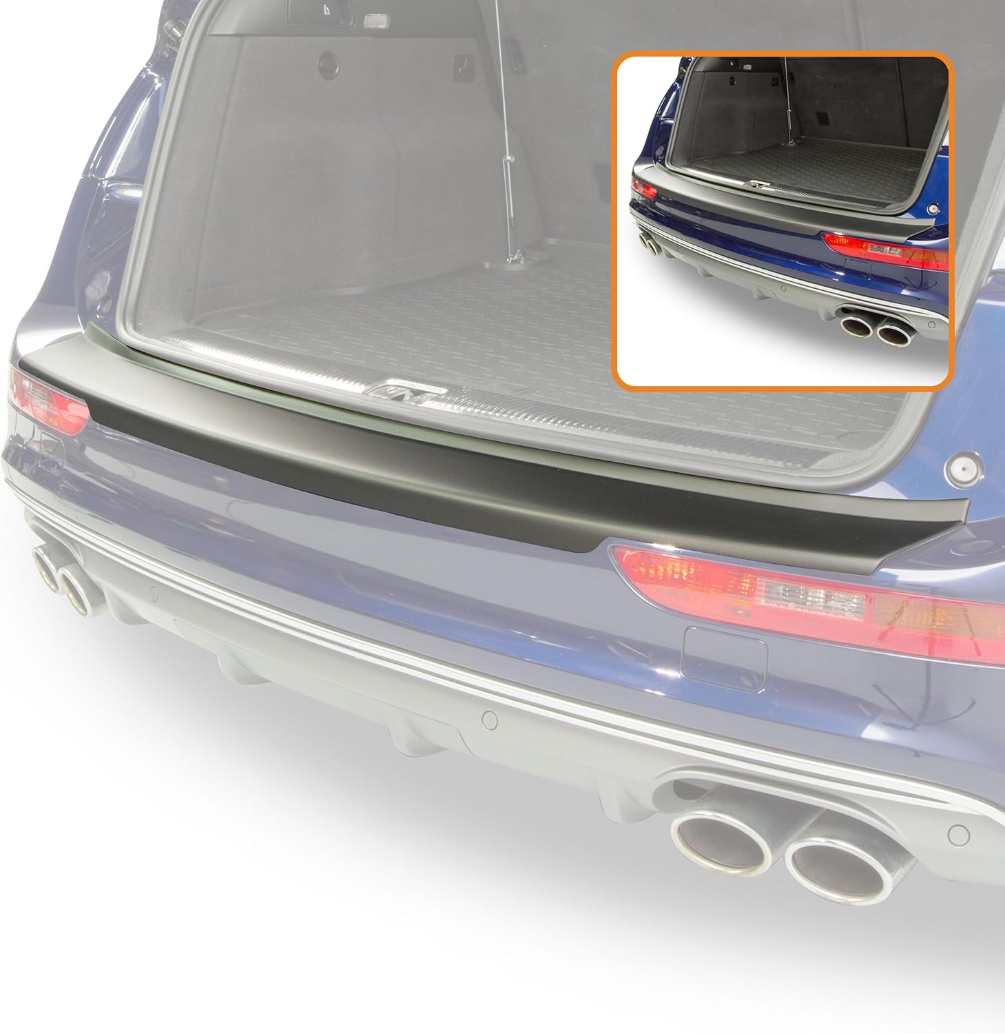 Amazon.com: Travall Car Boot Bumper Protector Compatible with Audi Q5 ...