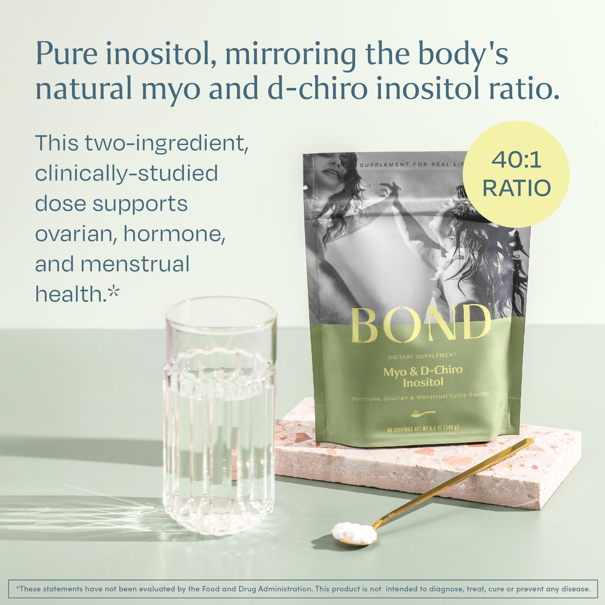 Snapklik.com : BOND Inositol Powder: Pure Myo-inositol & D-Chiro ...