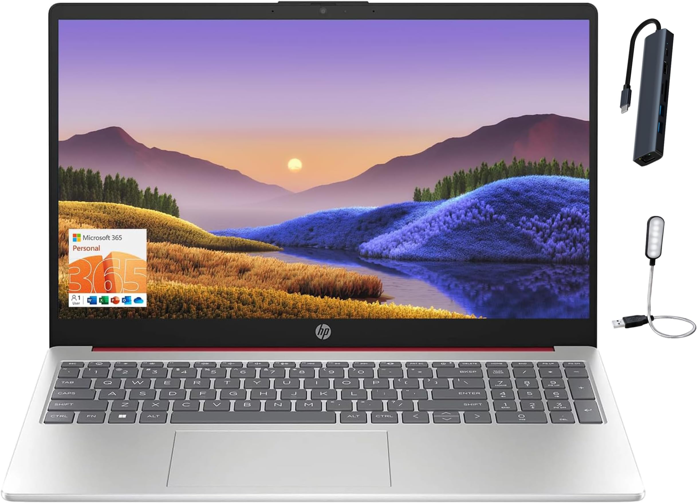 Amazon.com: HP 15.6" HD Display, Intel Processor N200 (Pentium), 1.1 ...
