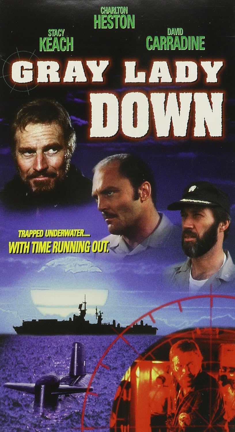 Amazon.com: Gray Lady Down [VHS] : Charlton Heston, David Carradine ...