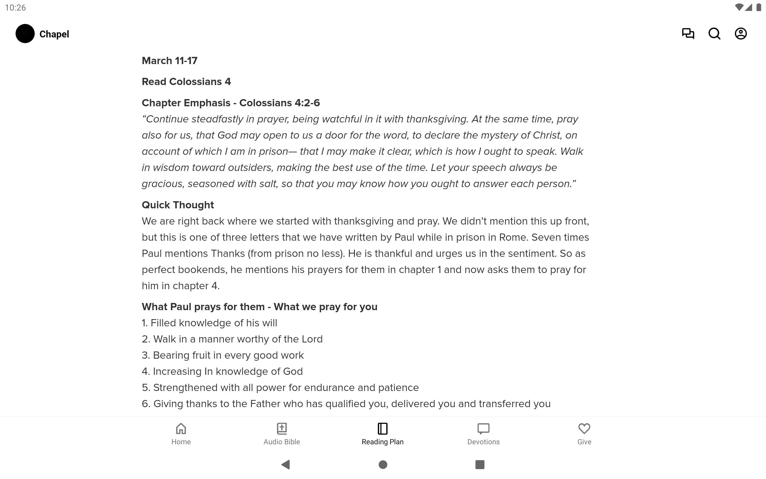 Baseball Chapel App - App on Amazon Appstore