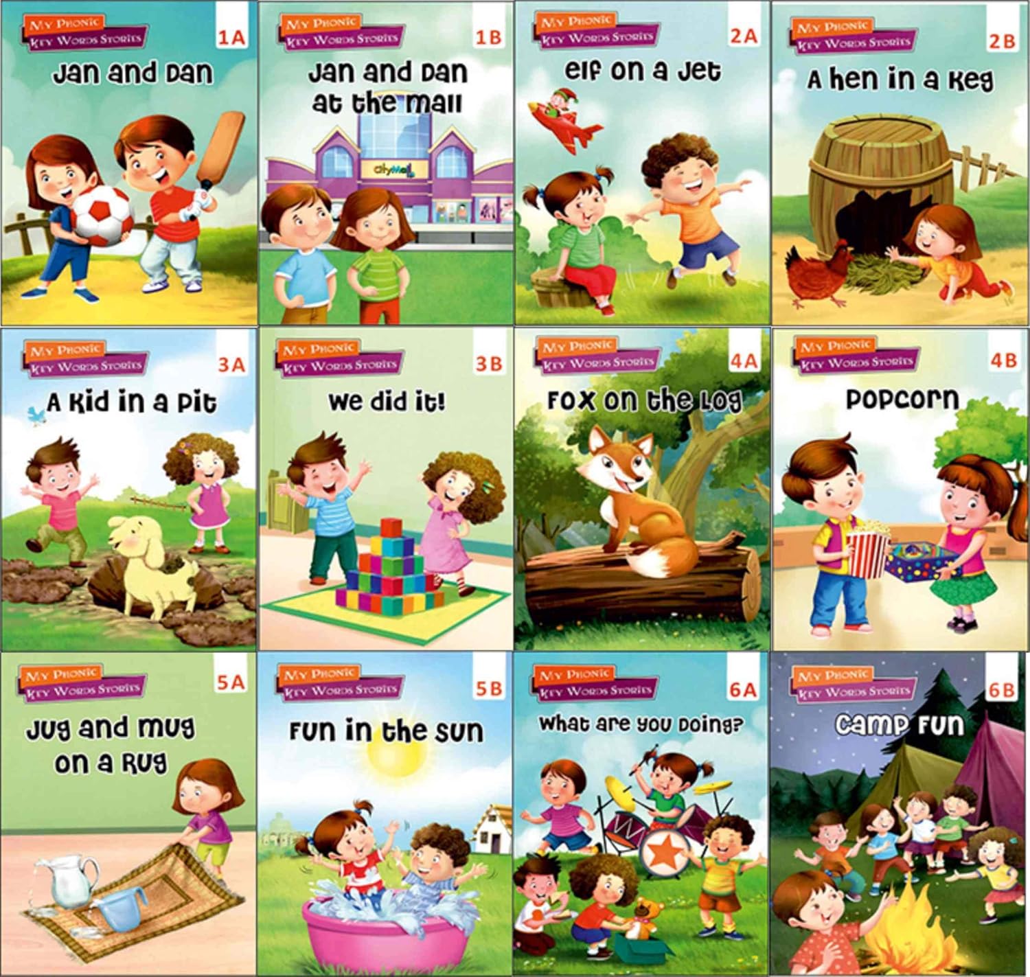 My Phonics Keyword Stories (Set of 12 Books) [Paperback] NA and ...