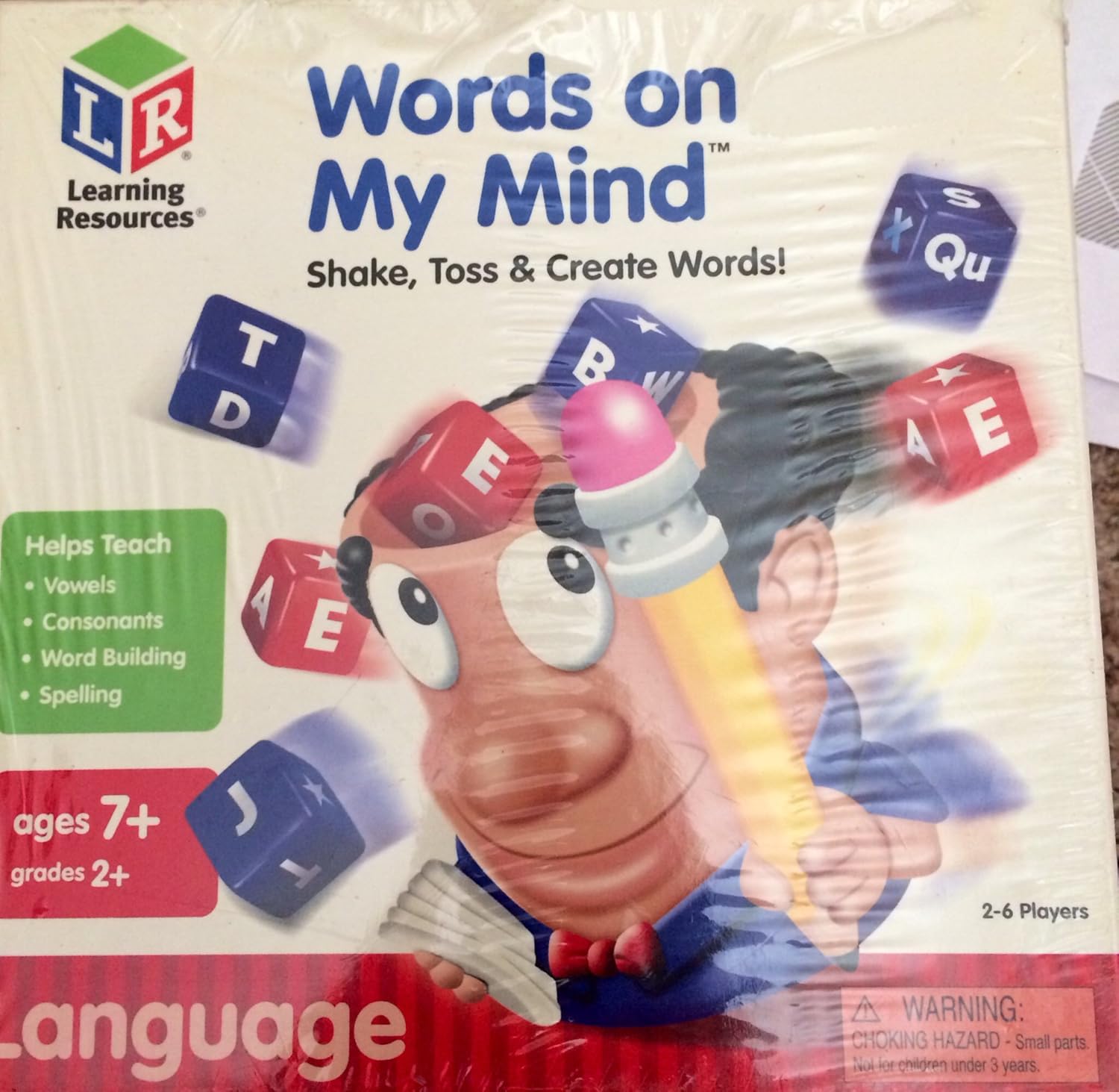 Amazon.com: WORDS ON MY MIND GAME-Learning Materials/t&g-Games-Language ...
