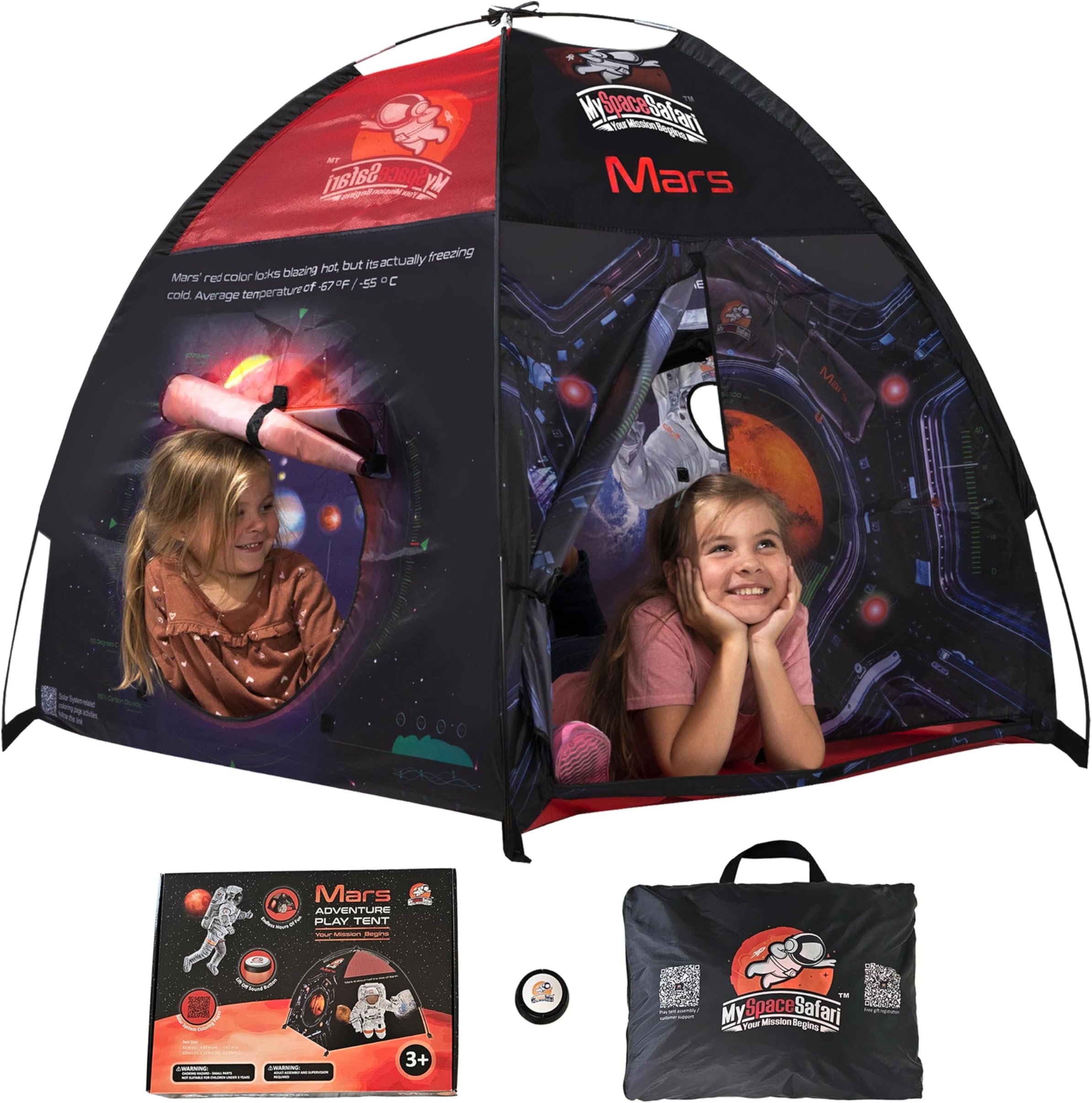 Space Tent for Kids Tent Indoor & Outdoor, Interactive Kids Play Tent w ...