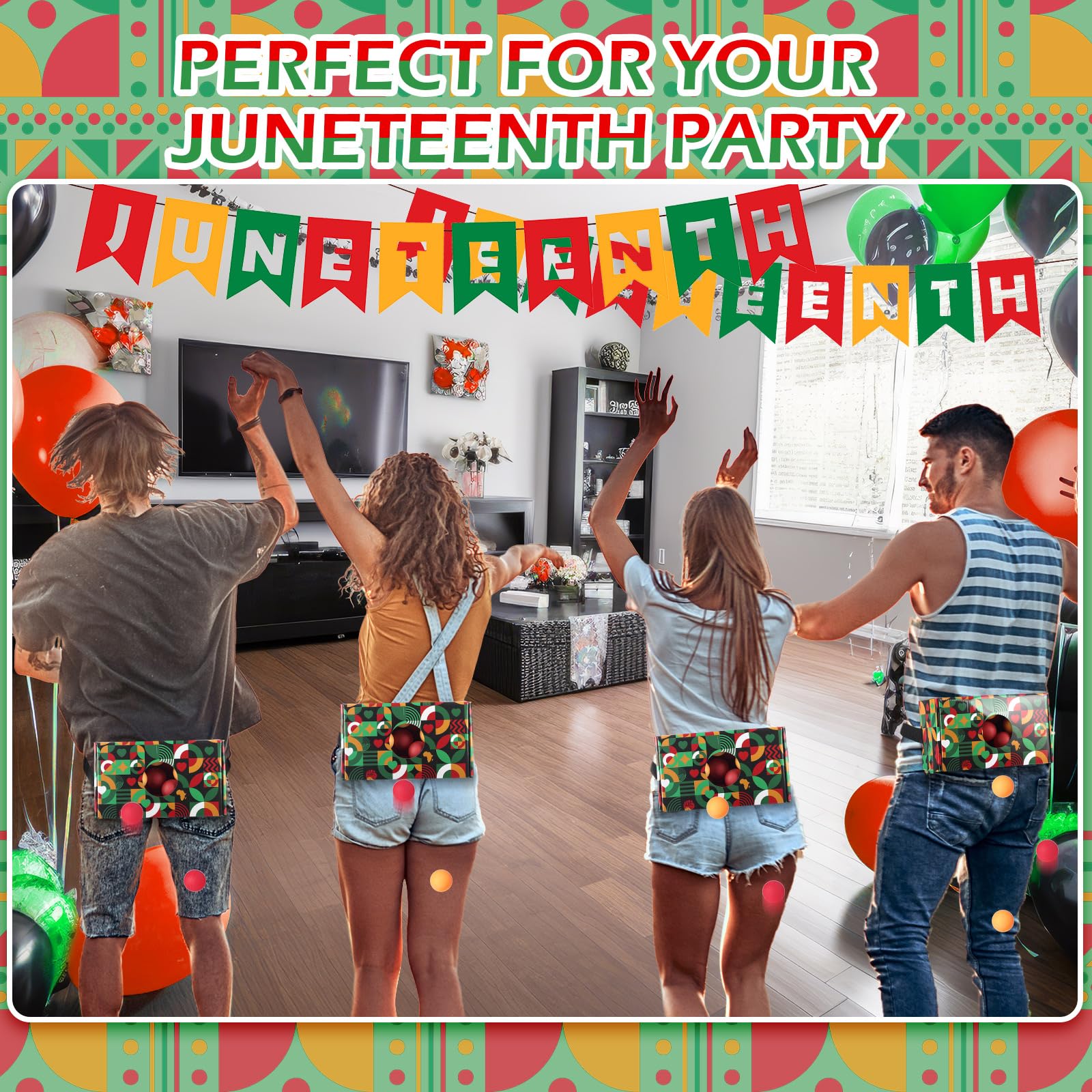 Snapklik.com : RoundFunny 4 Set Of Shaking Swing Balls Party Game, 4 ...