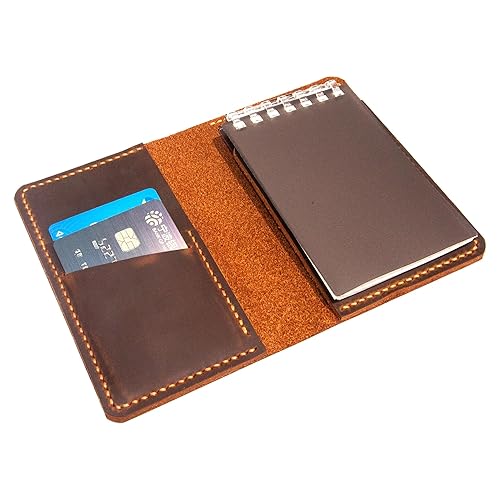 Amazon.com: Turbosnail Personalized Top bound Notebook Cover, Handmade ...