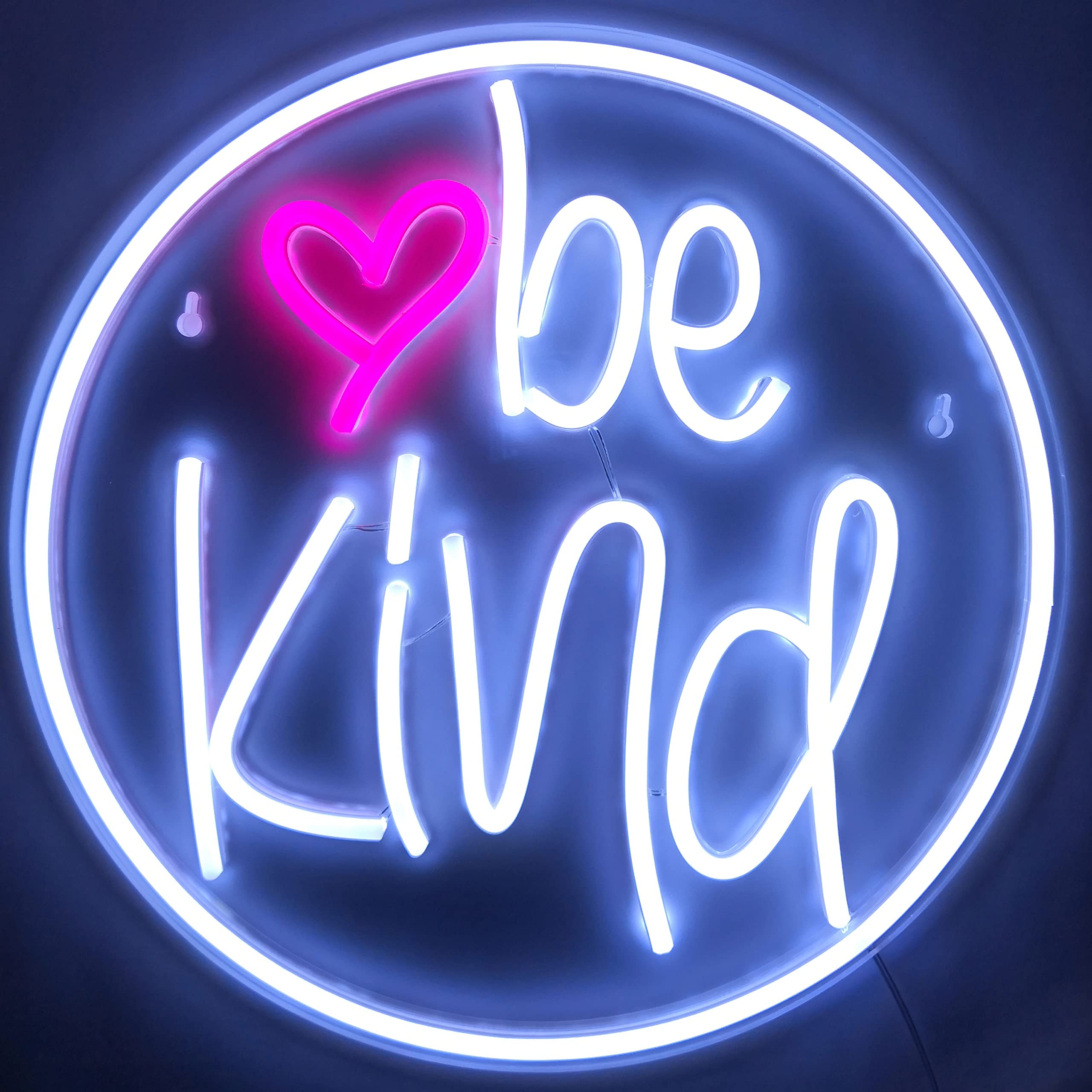 Neon Signs For Wall Decor Be Kind Neon Light Bedroom | Desertcart South ...