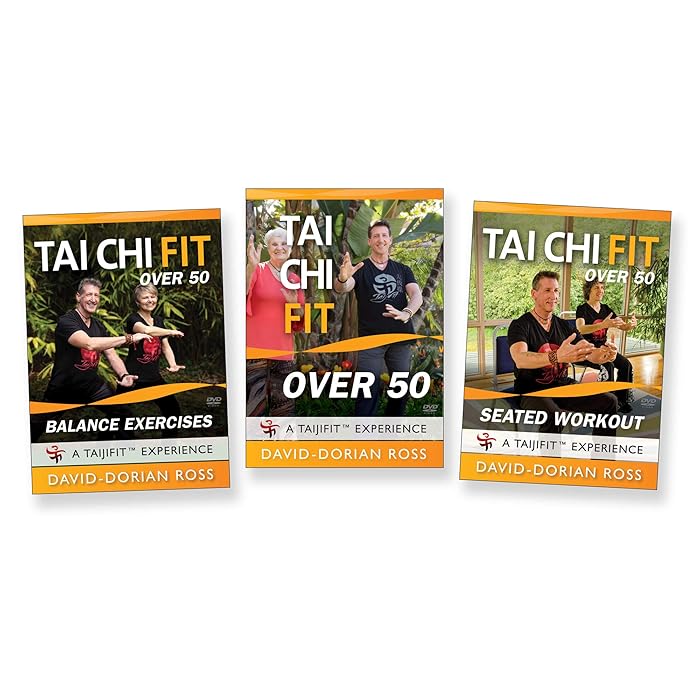 Buy Tai Chi Fit OVER 50 3-DVD Set (David-Dorian Ross Tai Chi DVD ...