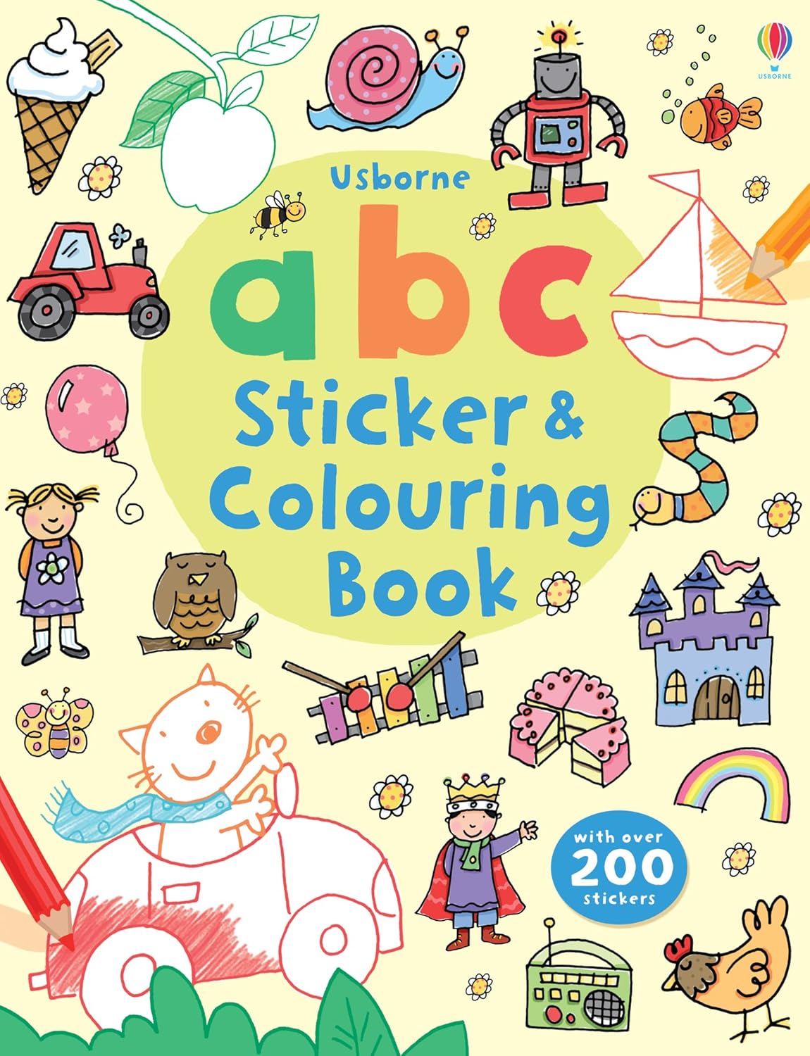 ABC Sticker and Colouring Book (Sticker & Colouring Book): Jessica ...