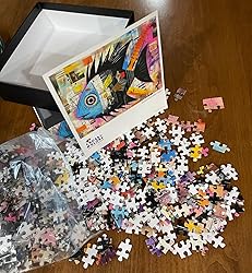 Amazon.com: Angelfish Abstract - Best New 1000-Piece Jigsaw Puzzle for ...