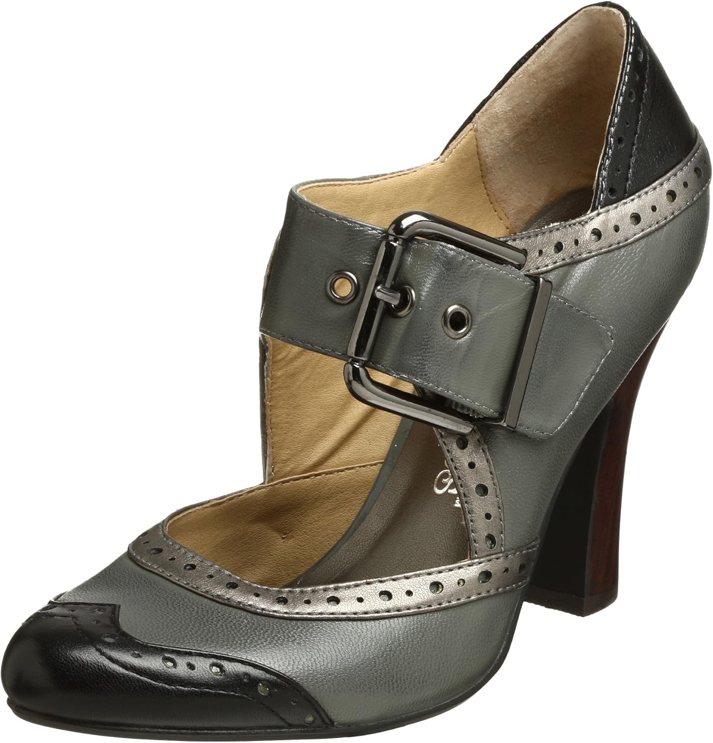 Amazon.com | Two Lips Women's Martini Mary Jane Spectator | Flats