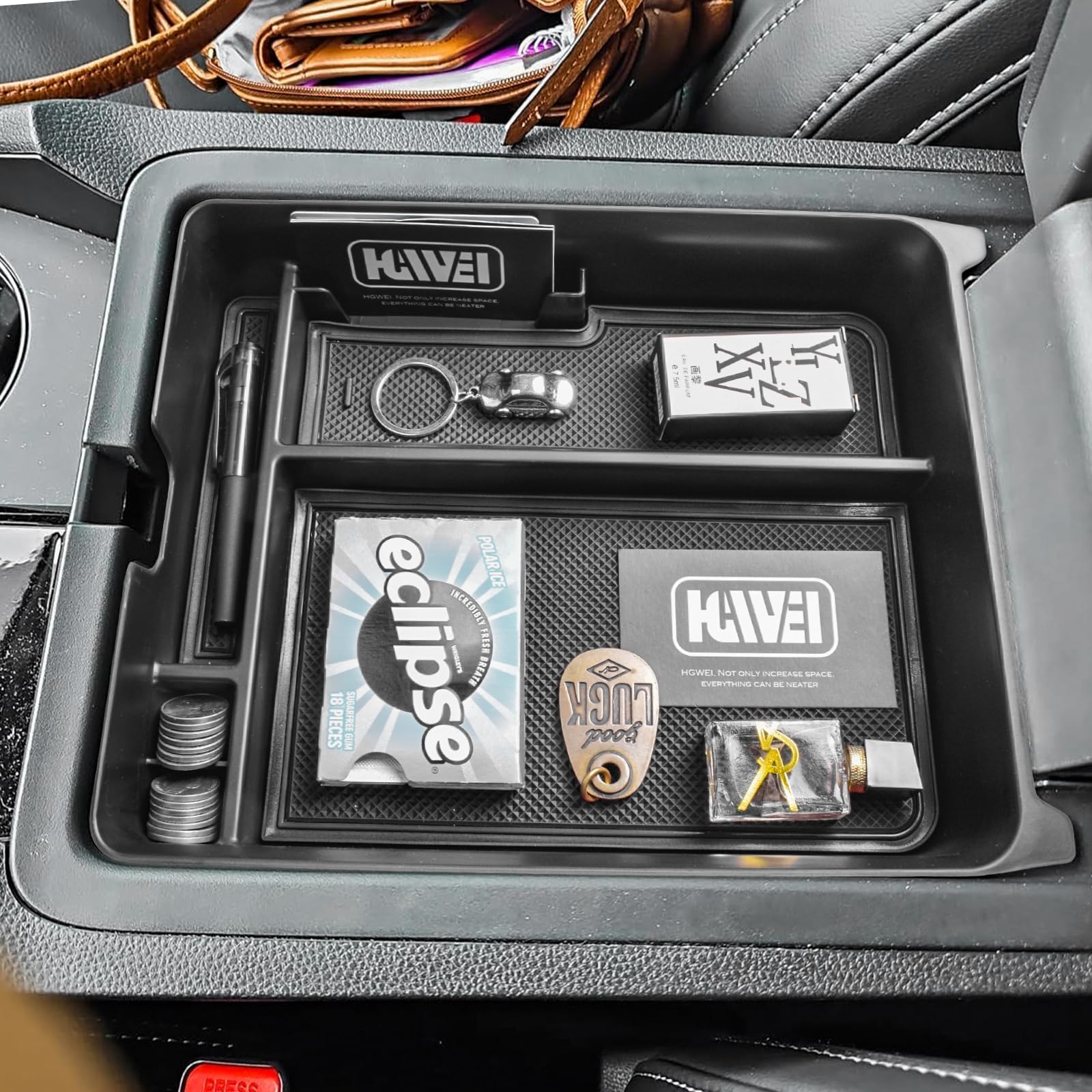 Amazon.com: X-TKER Center Console Organizer Tray Compatible with Honda ...