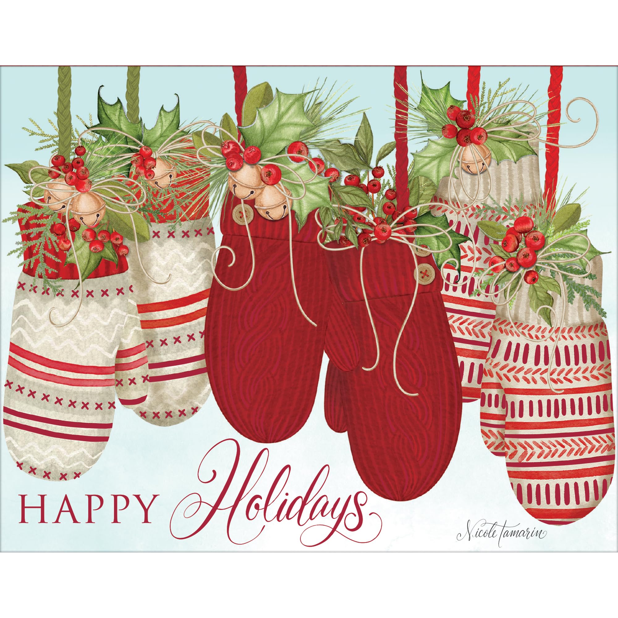 Amazon.com: LANG Snow And Cocoa Boxed Christmas Cards (1004923) - 18 ...