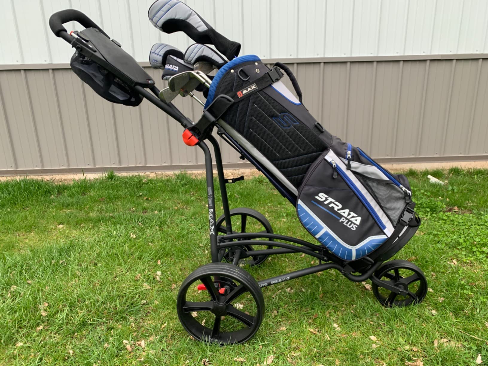 $23/mo - Finance BIG MAX Autofold X Golf Push Cart – Lightweight ...