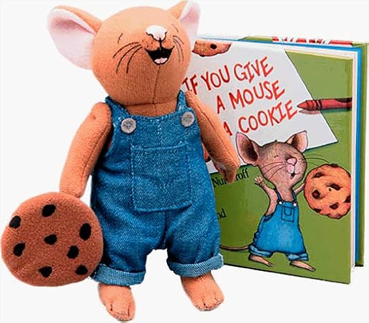 If You Give a Mouse a Cookie Mini Book & Doll: Numeroff, Laura Joffe ...