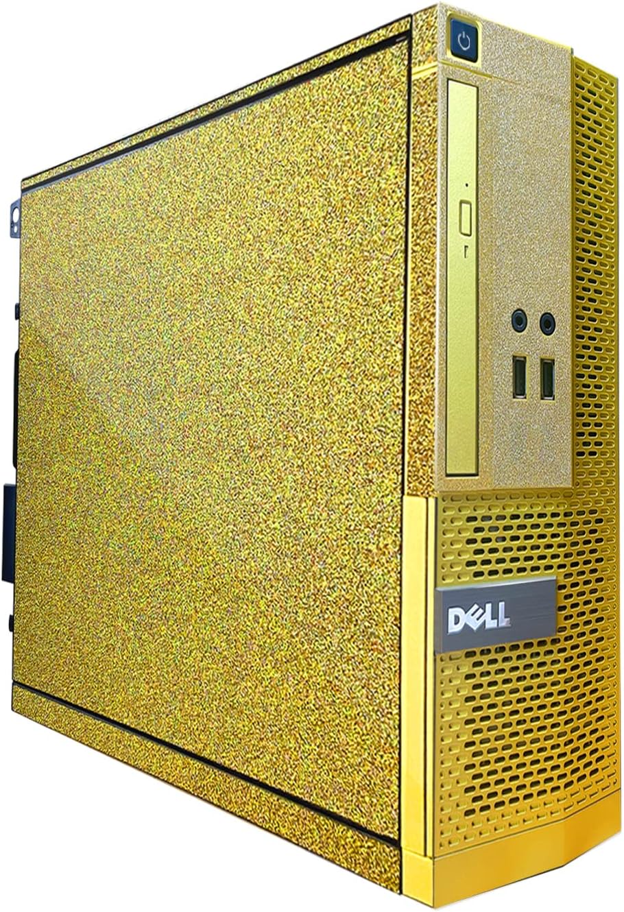 Amazon.com: Dell PC Desktop Computer Gold Treasure Box, Intel Quad Core ...