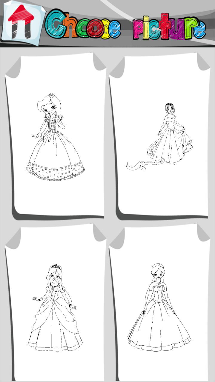 Princess Coloring Book:Amazon.com:Appstore for Android