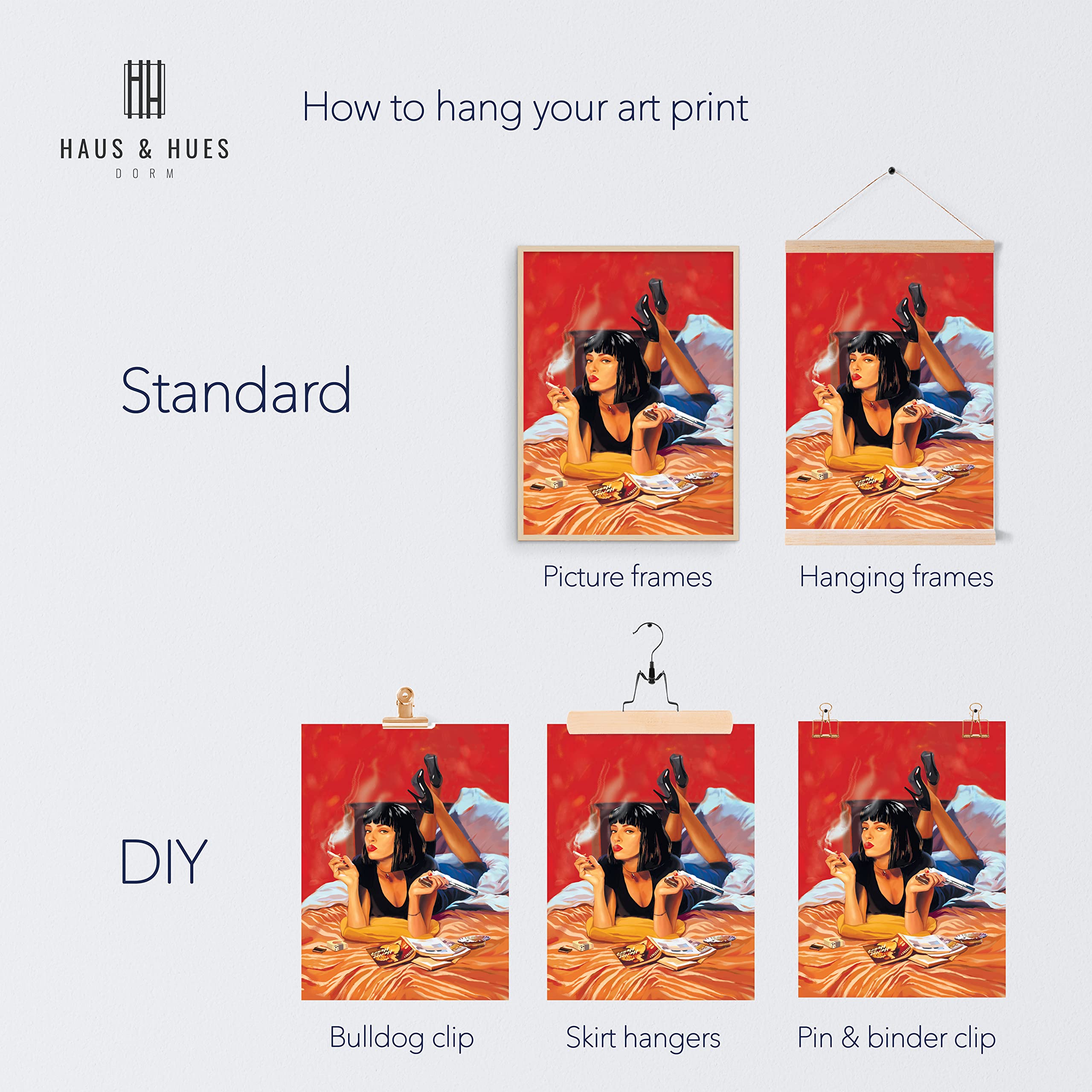 Pulp Fiction Posters for Room Aesthetic 90s - by Haus and Hues | Movie ...