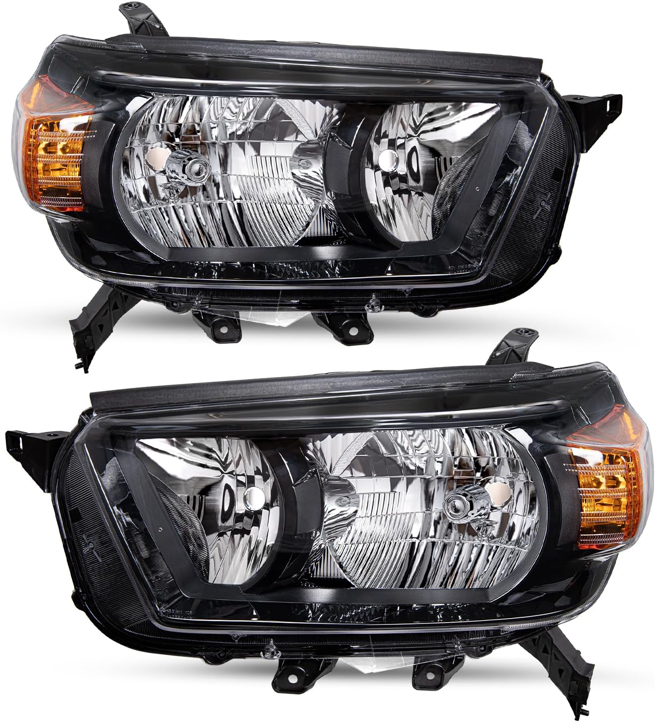 Amazon.com: SOCKIR Headlight Assembly Fit for 2010-2013 Toyota 4Runner ...