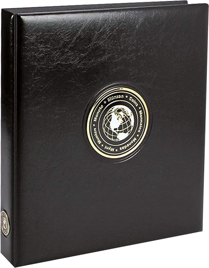 SAFE 7346 Coin Binder + 4 Sheets for 134 Coins - Coin Binder for Your ...
