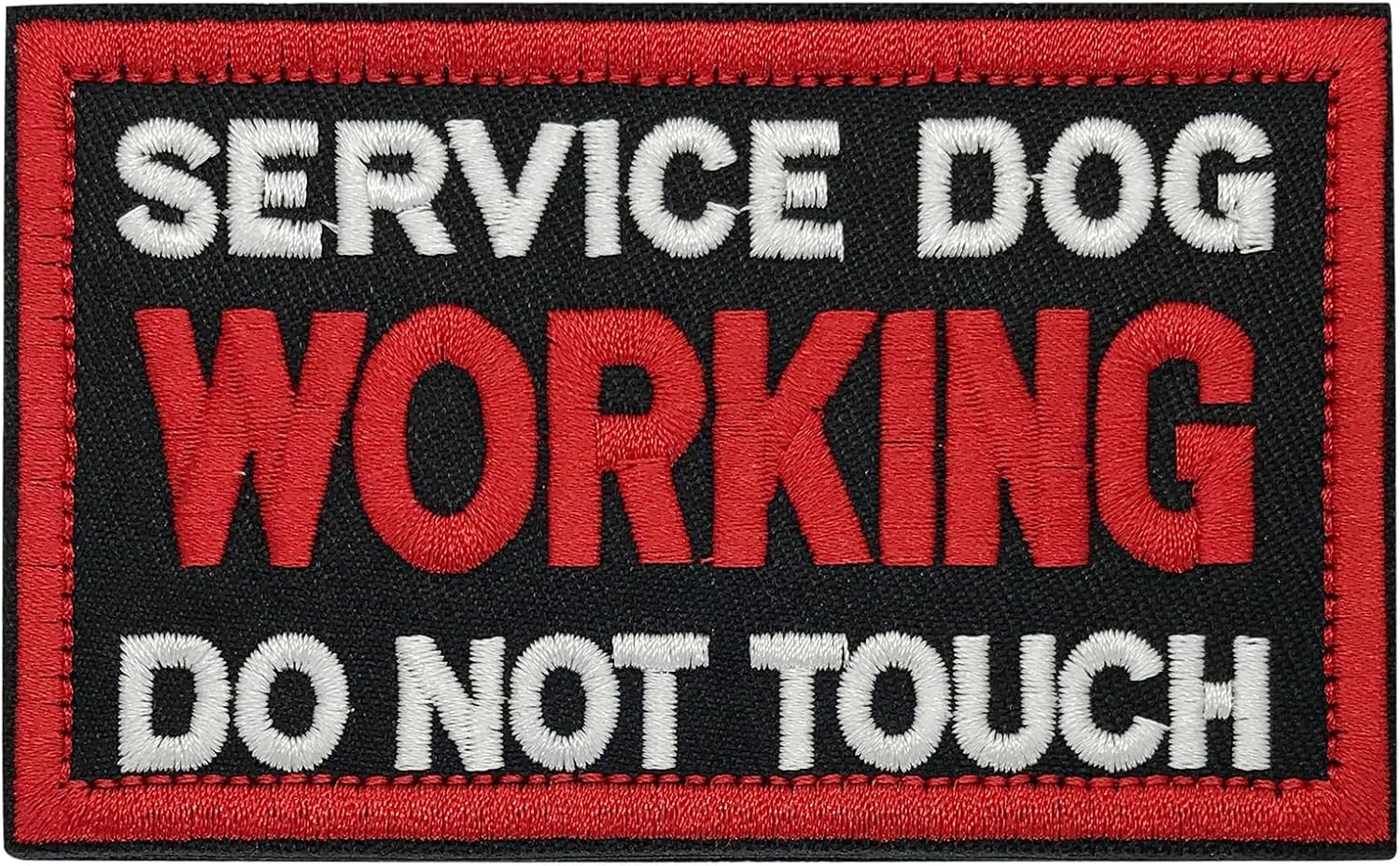 Amazon.com: Wikineon Service Dog Working Patch, Army Dog Police Dog ...