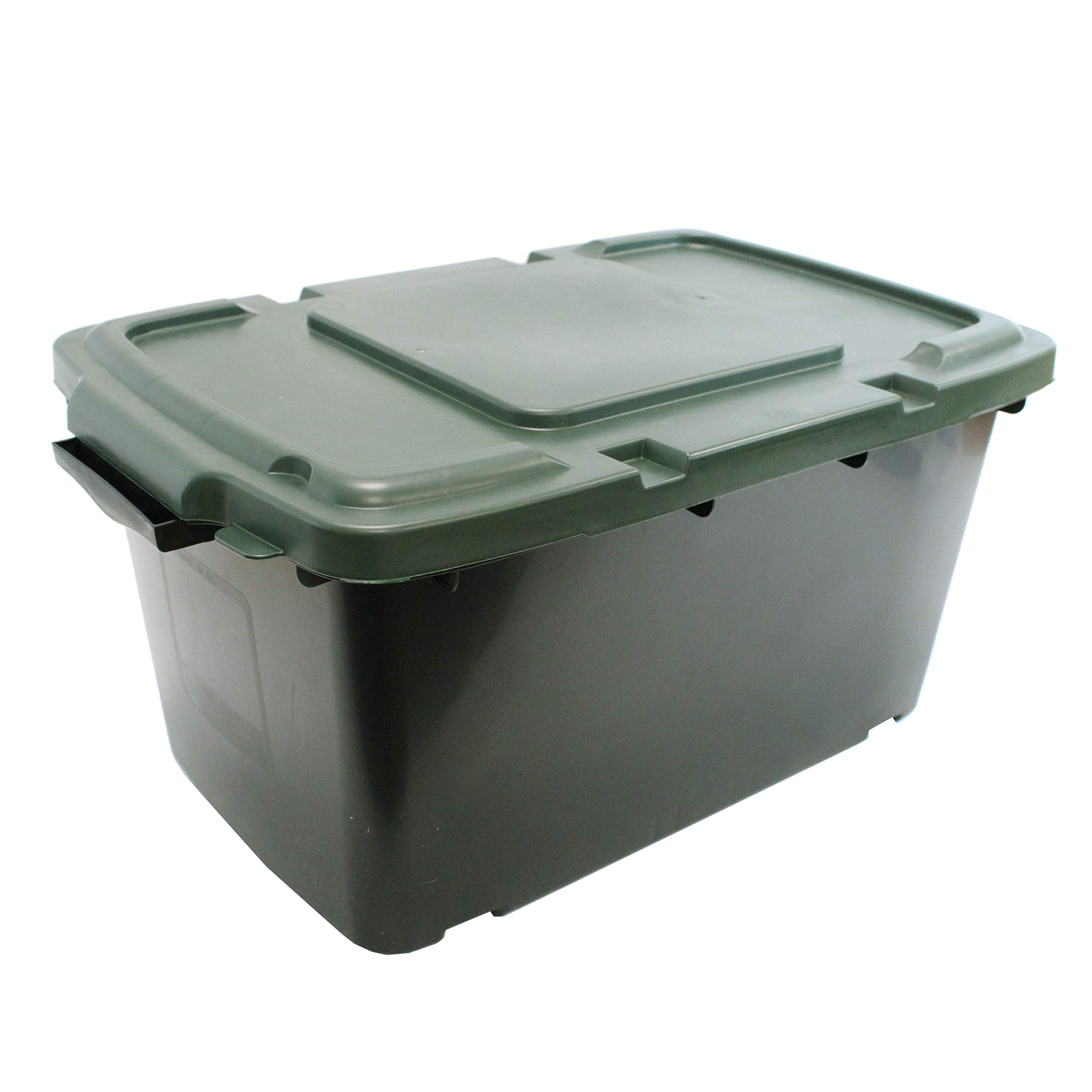 Buy Coral 44 Litre Black Outdoor Kerbside Waste Recycling Box/Storage ...