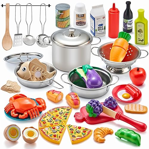 Kids Cooking Toy Set: Inspire Little Chefs with JOYIN 34 PCS Set | Kids ...