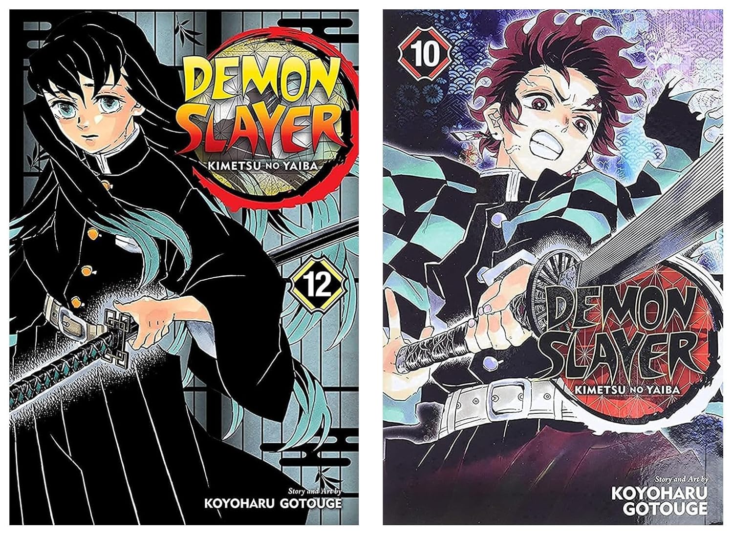 DEMON SLAYER: KIMETSU NO YAIBA, VOL. 10: Volume 10 & DEMON SLAYER ...